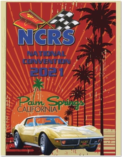 NCRS 2021 Convention Vinyl Garage Banner (2x3) – NCRSapparel.com